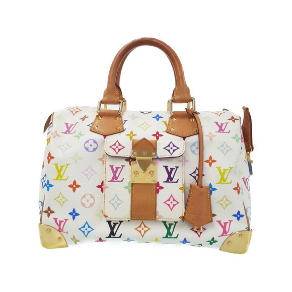 Louis Vuitton | Bags | Louis Vuitton Boston Bag Multicolor Speedy ...